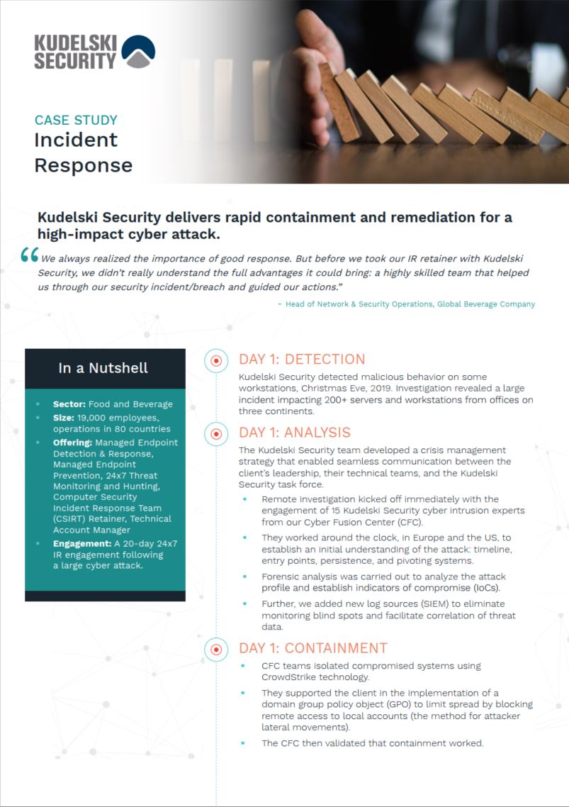 Download the Incident Response Case Study